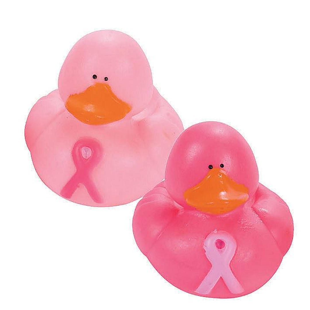 Breast Cancer Rubber Duck . Breast Cancer Survivor Awareness . Pink ...