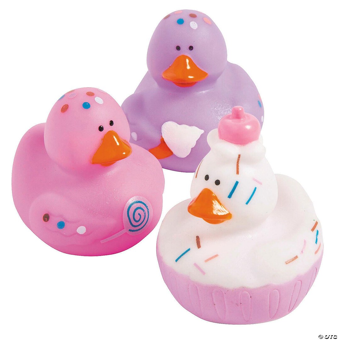 Sweet Treats Rubber Duck . Ice Cream Lollipop Birthday Party Favors ...
