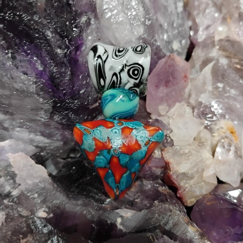 Amulet of Flame and Water - Etsy