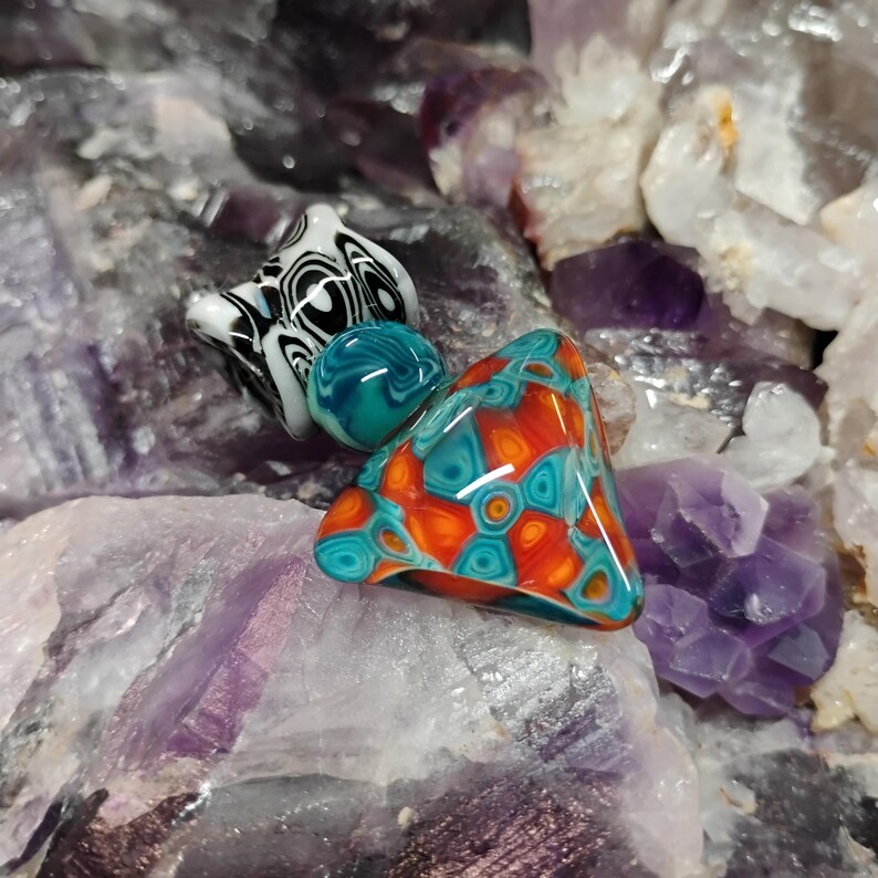 Amulet of Flame and Water - Etsy