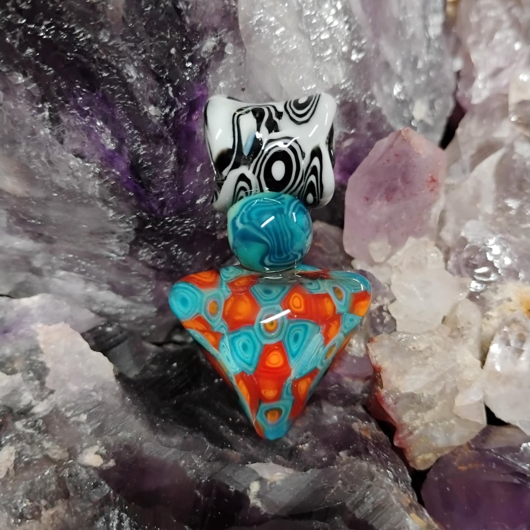 Amulet of Flame and Water - Etsy