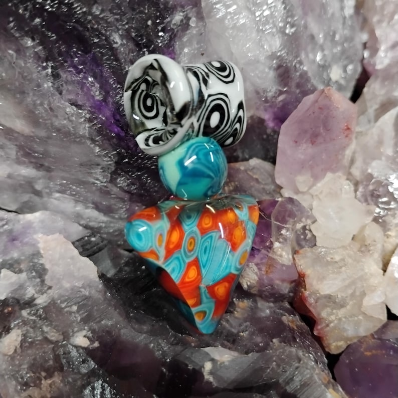 Amulet of Flame and Water - Etsy