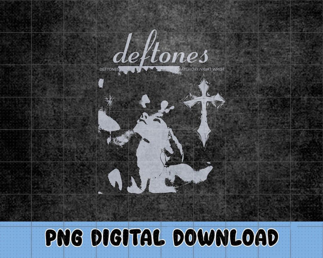 DEFTONES T Shirt Design. PNG Digital 4500x5100 Px. ROCK, Metal, Retro ...