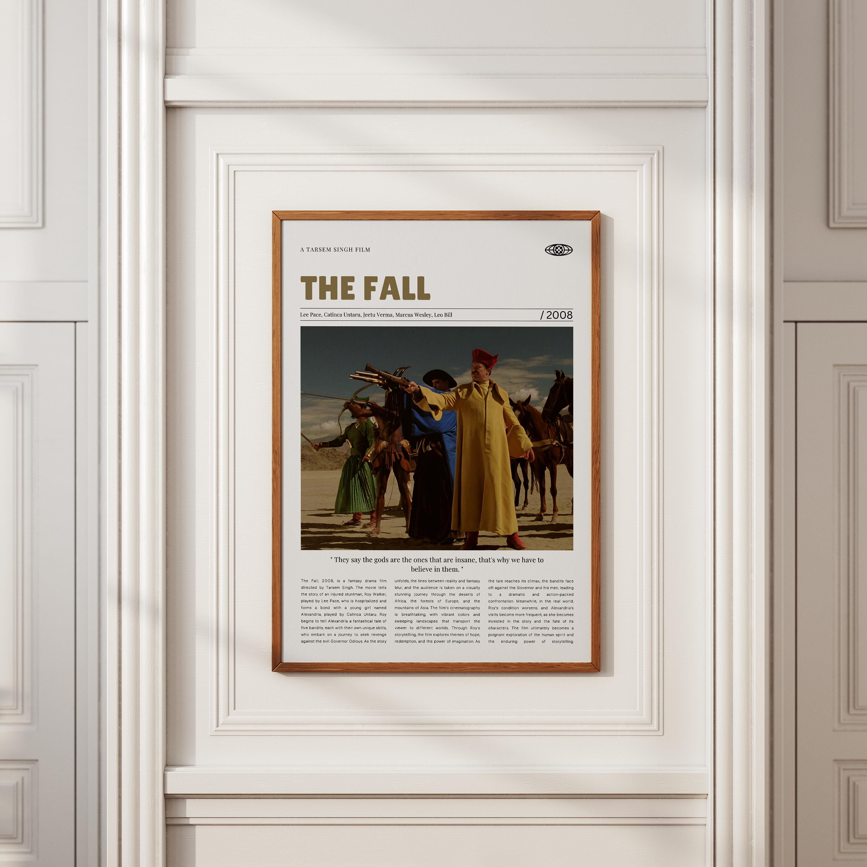 The Fall, Tarsem Singh, Retro Movie Poster, Custom Movie Poster Print ...