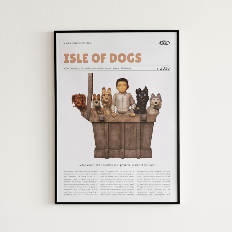 Isle of Dogs Poster - Etsy