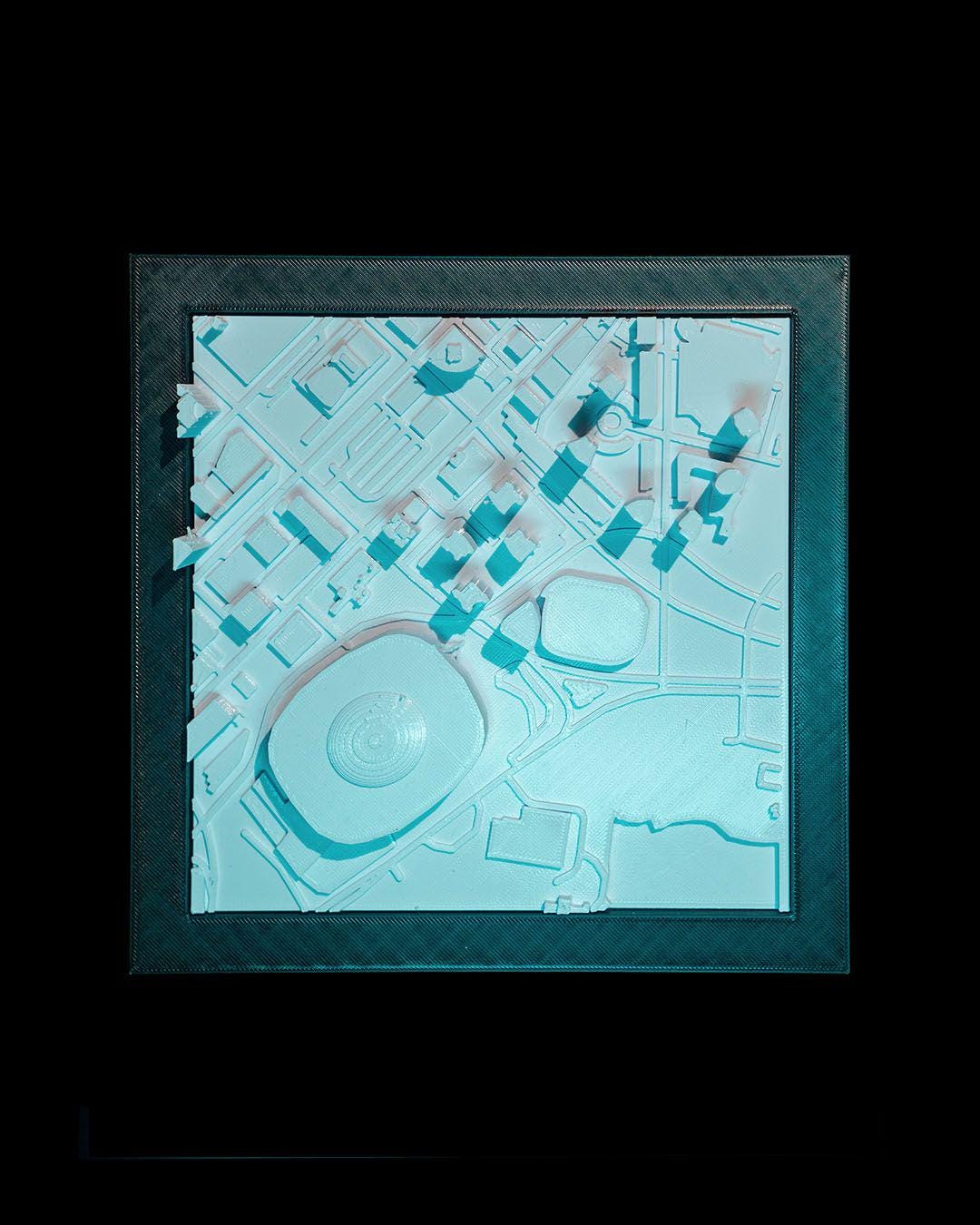 3D City Frames – Vancouver Skyline Art, Unique Wall Decor, Handmade ...