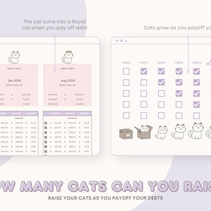 Debt Payoff Tracker Spreadsheet Financial Template for Google Sheets ...