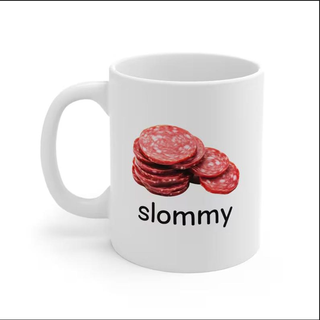Embrace the Chaos With the Salami Meme Mug an Ironically Funny ...