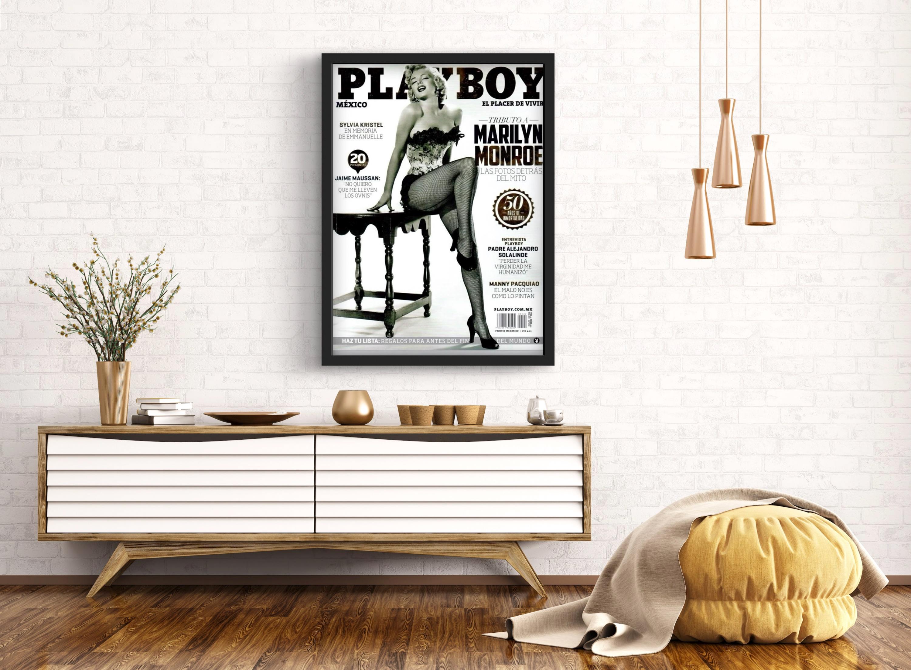 MARILYN MONROE Wall Art, Playboy Wall Art, Playboy Magazine, Playboy Print, Vintage Playboy ...