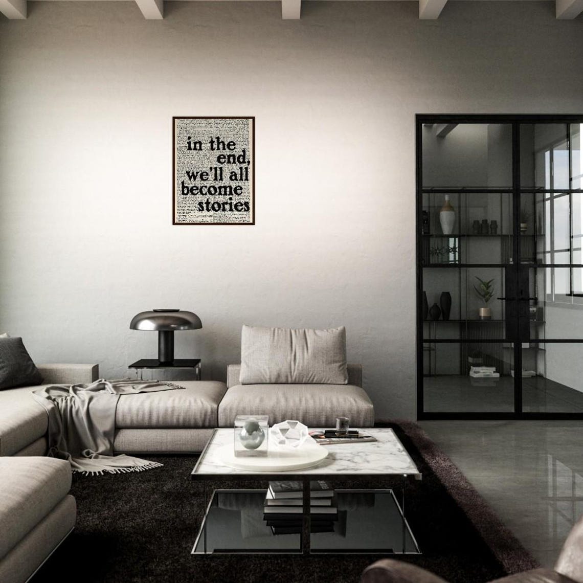 Retro Newspaper Print | Printable Wall Art | Large Wall Art | Digital ...