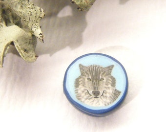 Wolf bead | Etsy