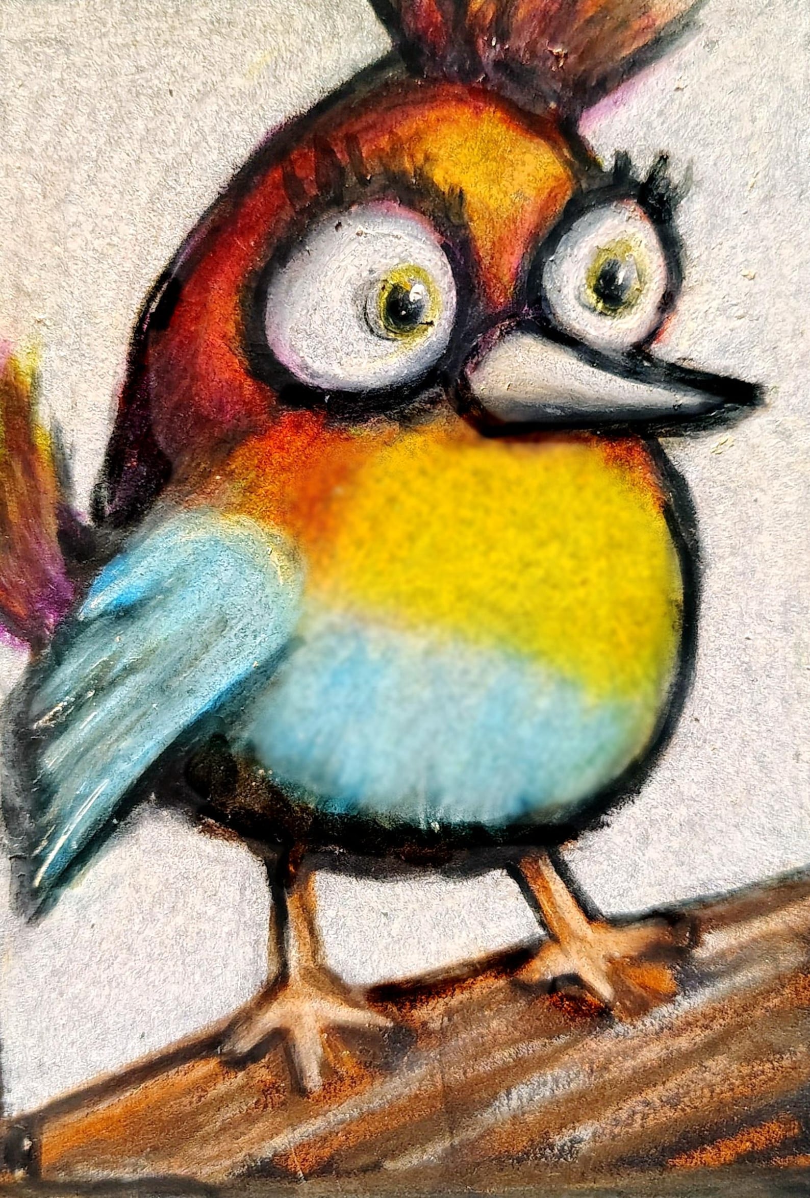 ATC ACEO "little Love Bird" is an Original Artist Trading Card Signed ...