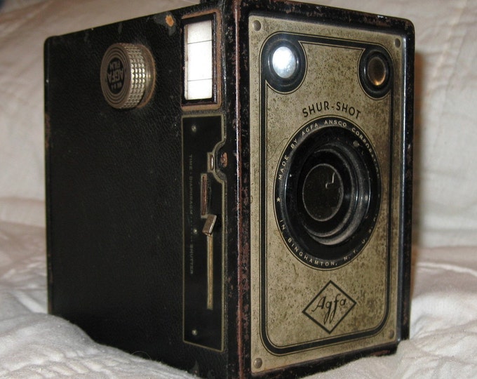 Vintage Agfa Shur-shot Box Camera D-6 - Etsy