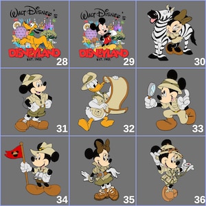 Disney Safari Park Bundle DTF Transfer, Magical Animal Kingdom Shirt ...