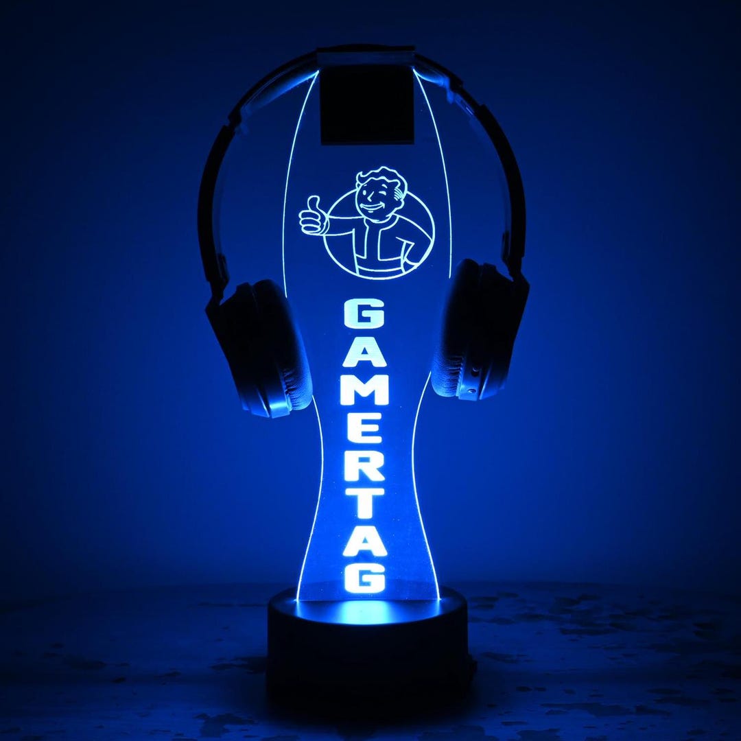 Fallout Headphone Stand Personalized Headphone Holder , Headset Stand ...