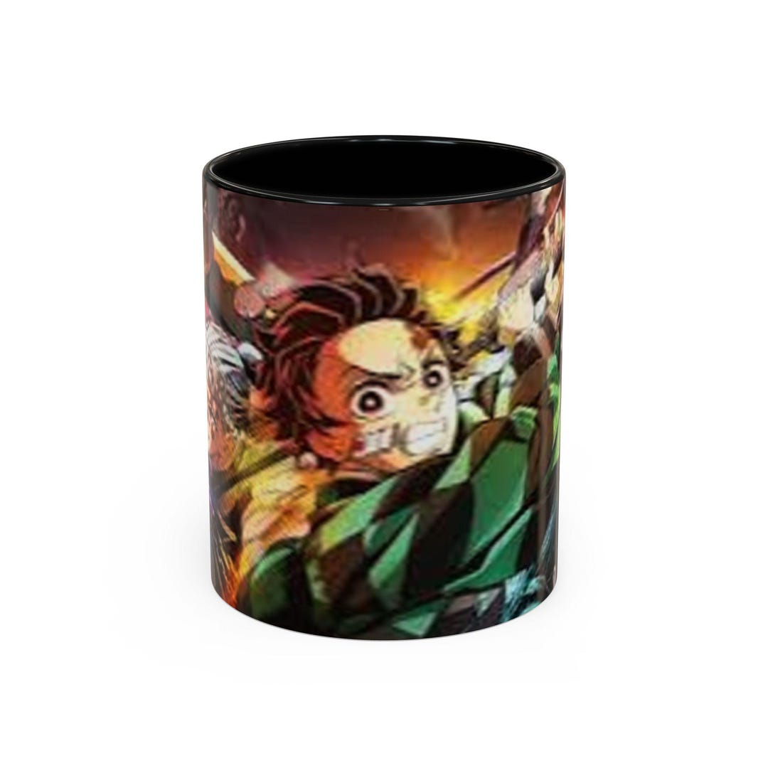 Demon Slayer Coffee Mug, Anime Manga Tea Cup, Japanese Manga Inspired ...