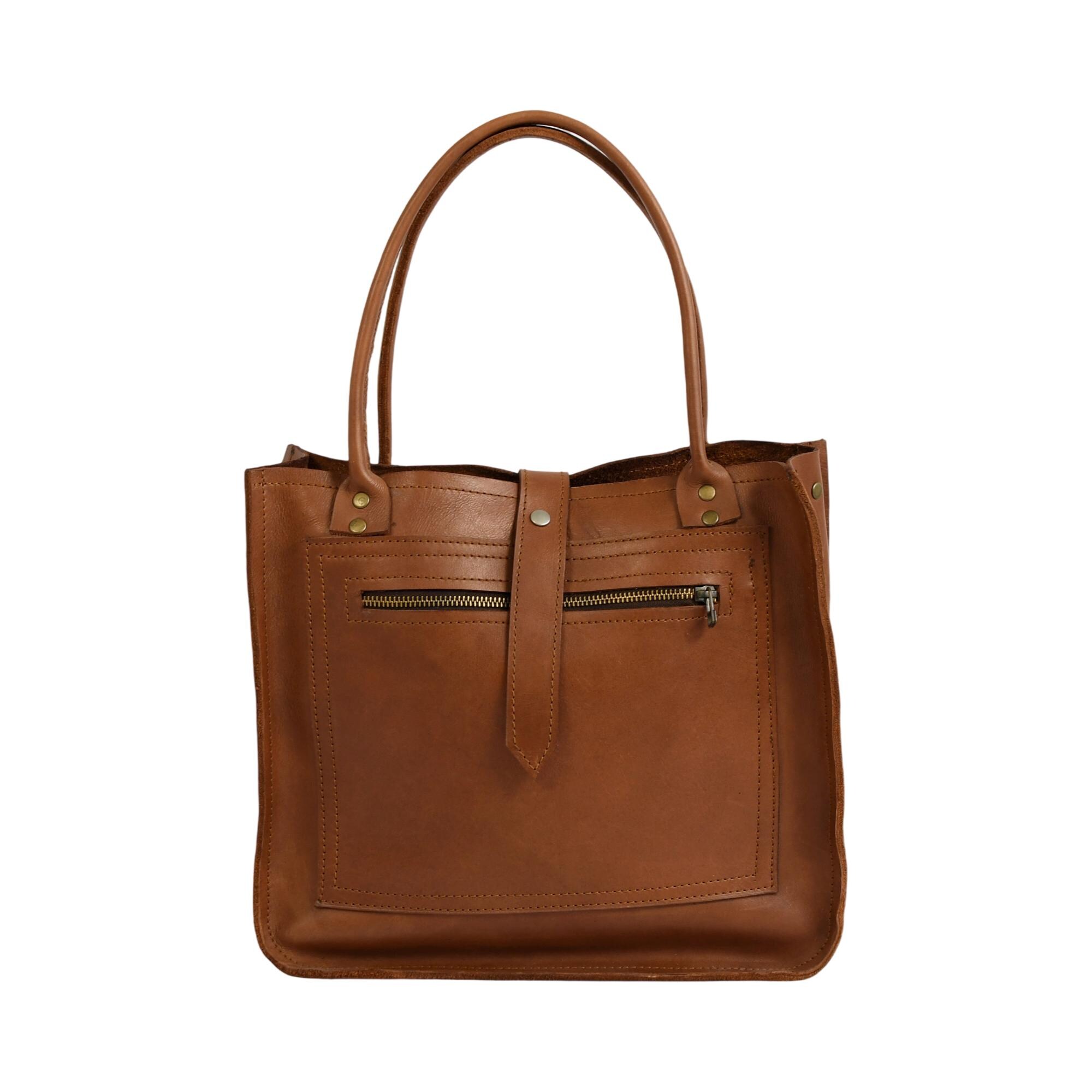 Full Grain Leather Tote Bag – Women's Luxury Shoulder Handbag – 3rd ...