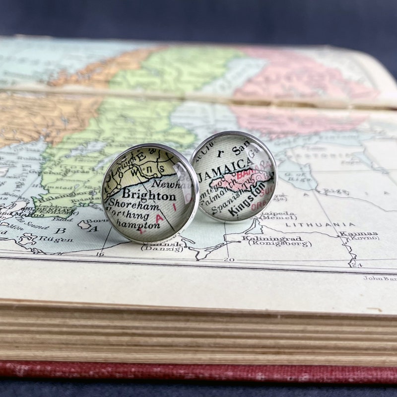Globe Cufflinks - Etsy