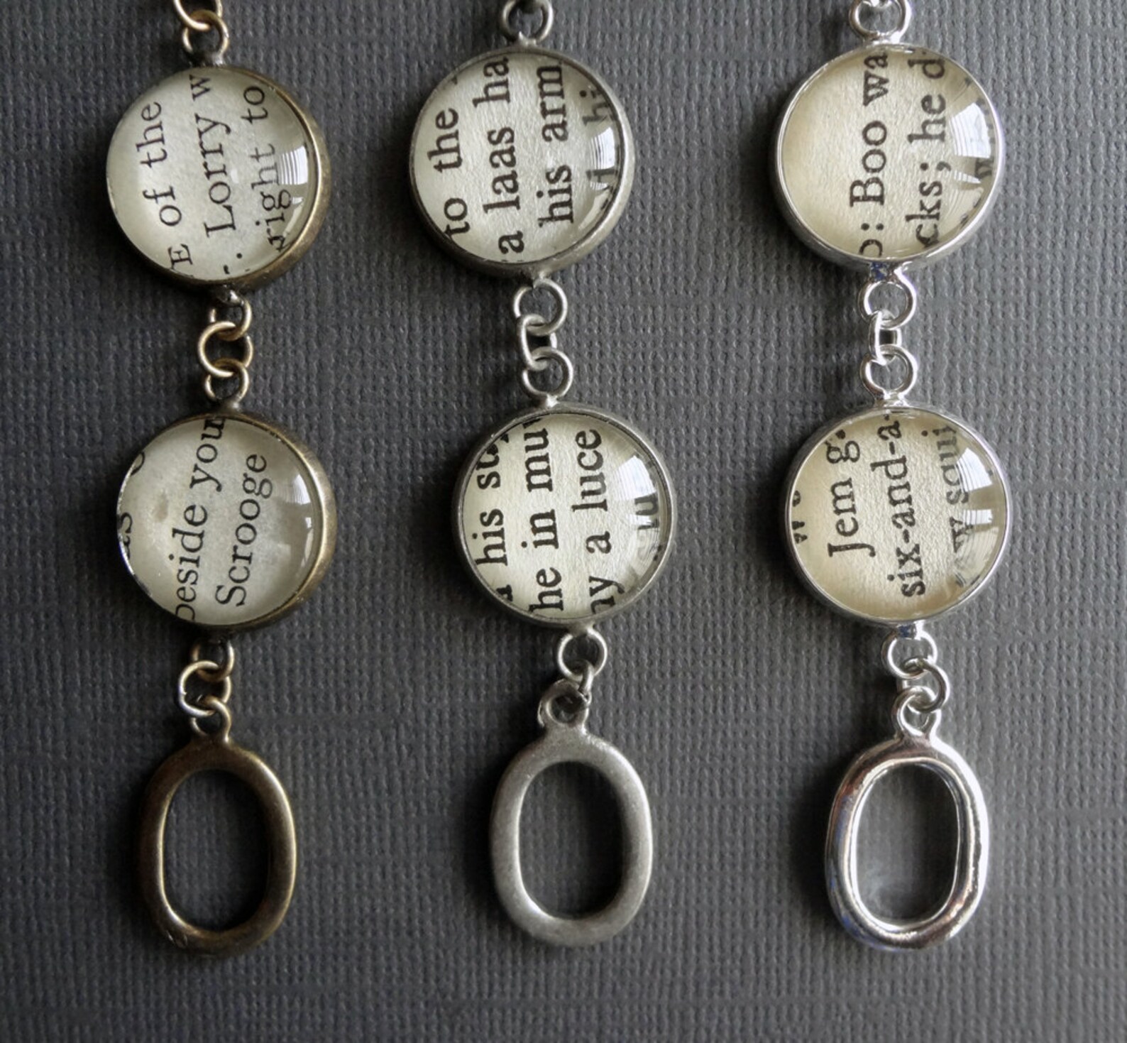 Book Jewellery, Jeeves and Wooster Bracelet, Librarian Gift - Etsy