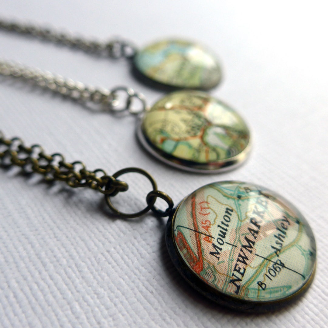 Personalized Pendant, Bronze Anniversary Gift, Custom Friend Keepsake ...