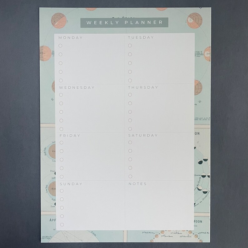 Printable Weekly Planner, Digital Download, Weekly Schedule, A4, A5, US ...