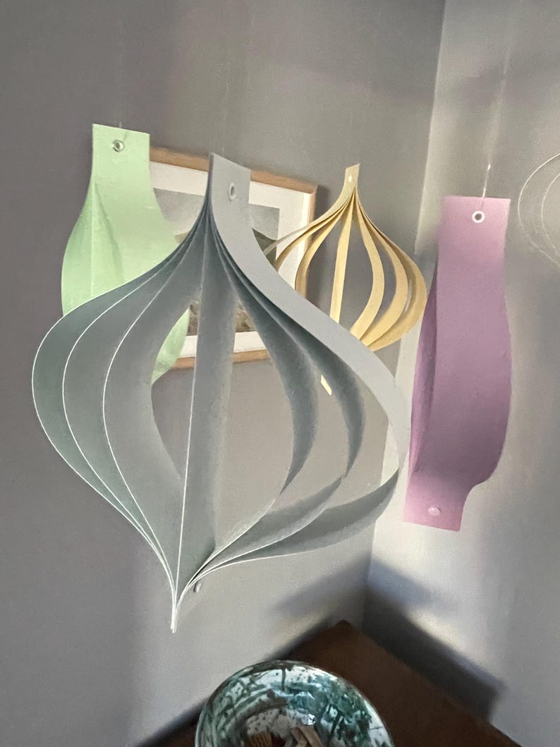 Large Pastel Decorations, Quirky Fun Spring and Easter Decor - Etsy UK