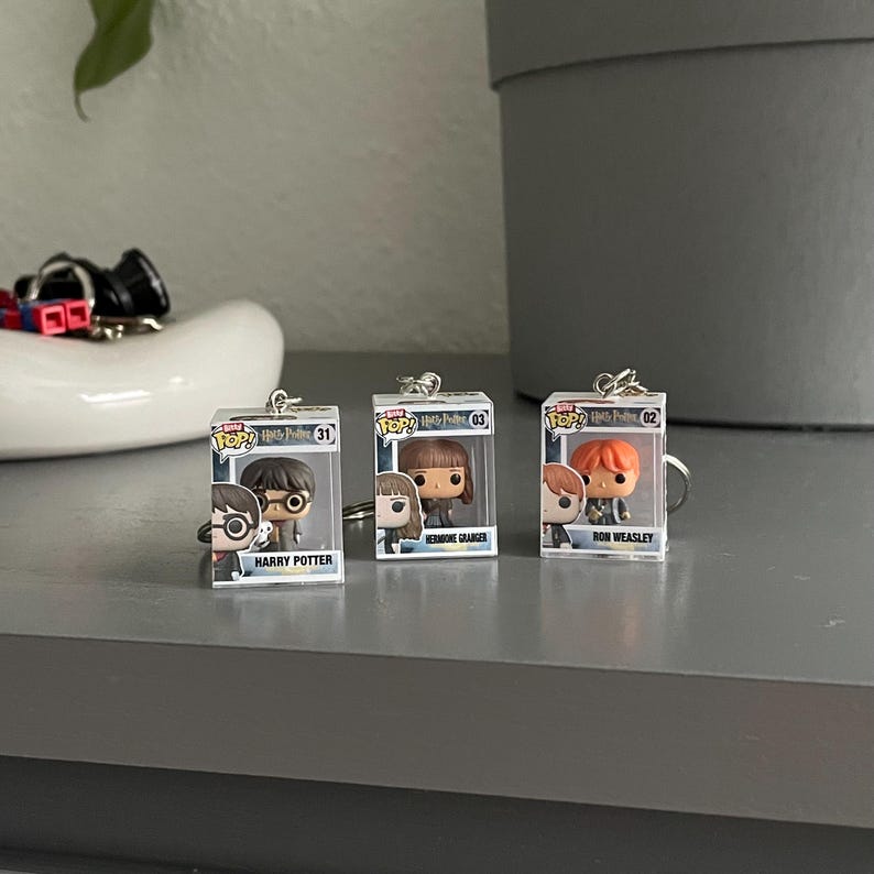 Harry Potter Keychain / Keycharms / Keyring Funko Bitty Pop for Couples ...
