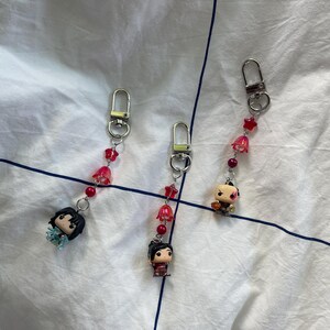 Avatar Keychain / Couple Keycharm / Matching Keyring / Aang & Katara ...