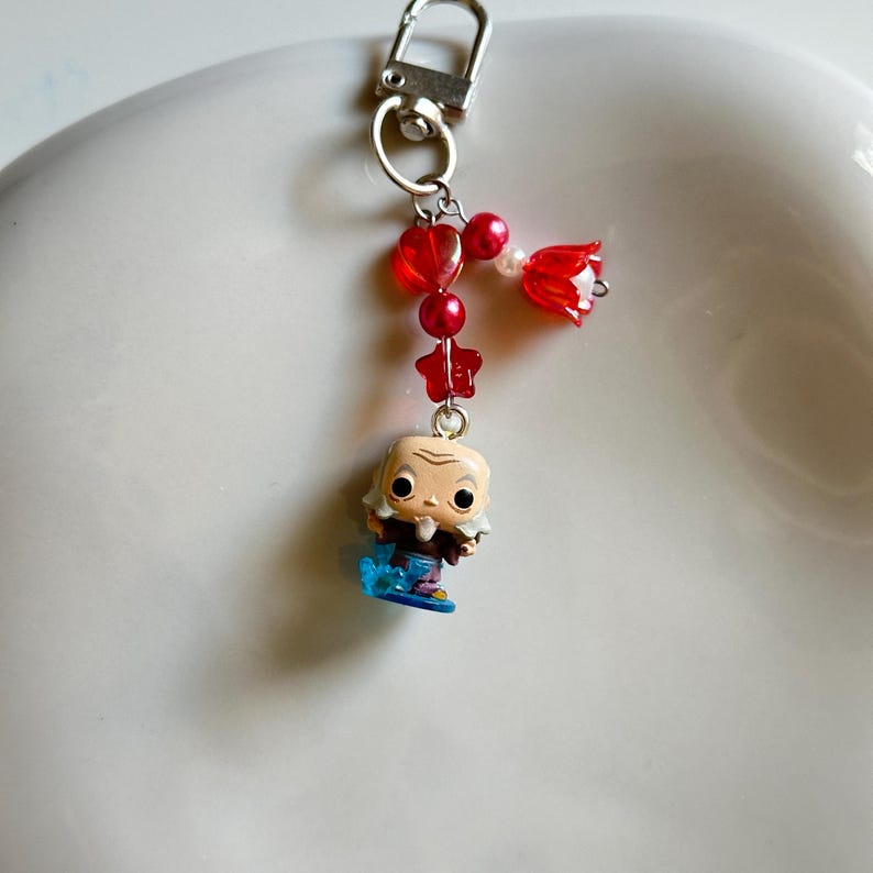 Avatar Keychain / Couple Keycharm / Matching Keyring / Aang & Katara ...