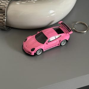 PORSCHE 911 GT3 RS Keychains [custom Hotwheels Car Couple Bagcharm ...