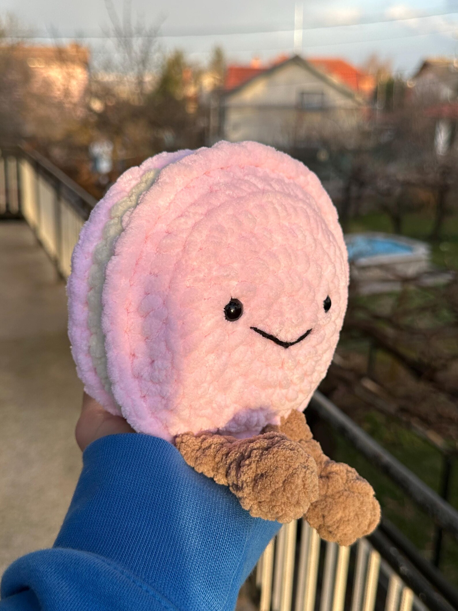 Crochet Macaron Plushie: Jellycat Inspired Food Toy - Etsy