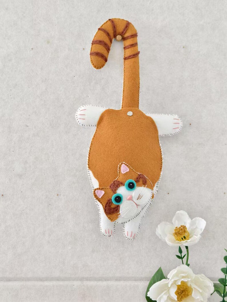 Cute Moving Cat Head, Gift for Pets,unique Design, Handmade, Custom ...