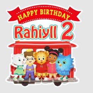 Daniel Tiger Backdrop - Etsy