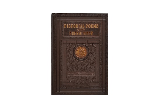 Vintage 1929 Poetry Book Pictorial Poems of the Scenic West by | Etsy