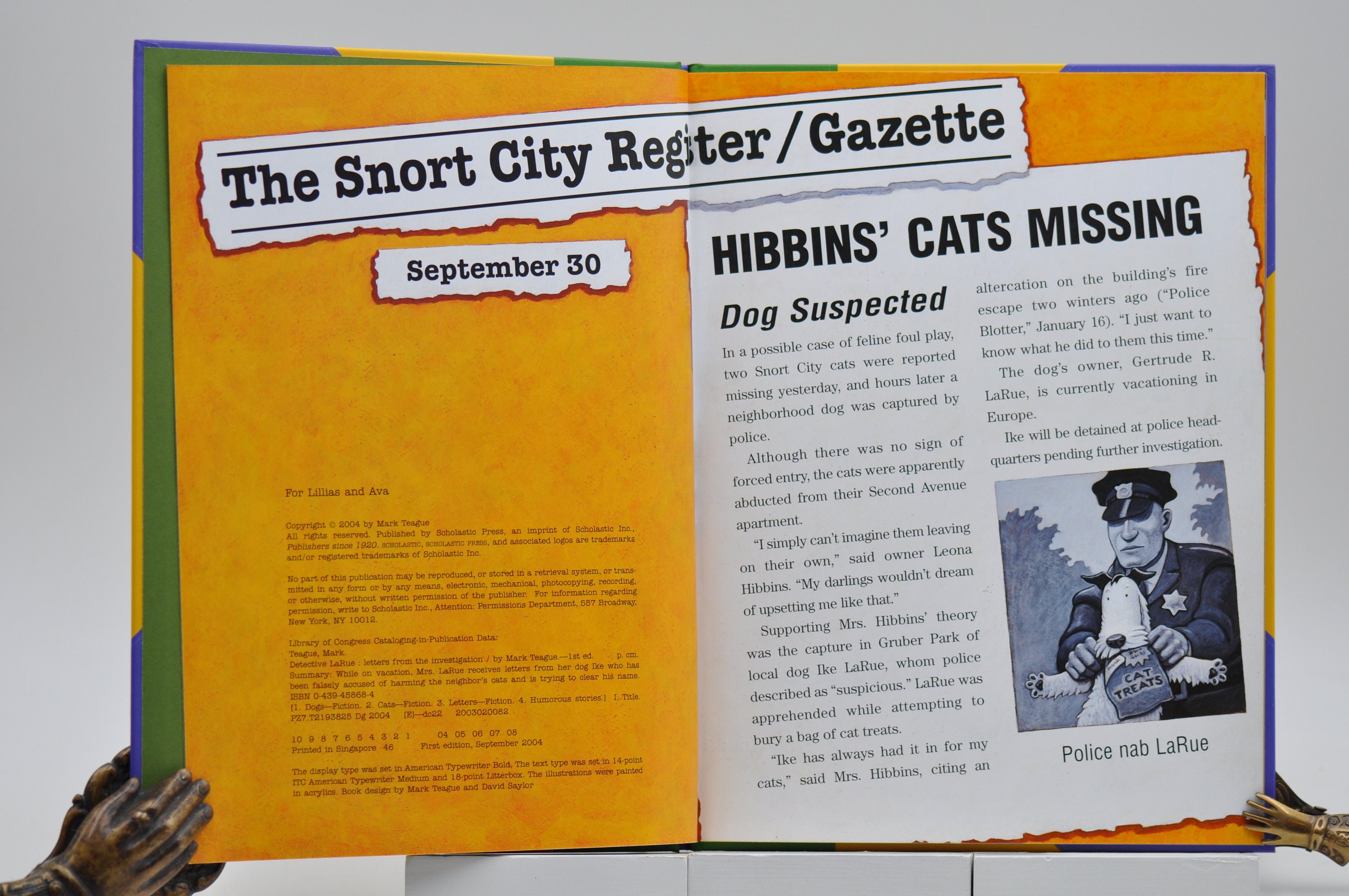 Detective Larue Letters From the Investigation Vintage Juvenile 2004 ...