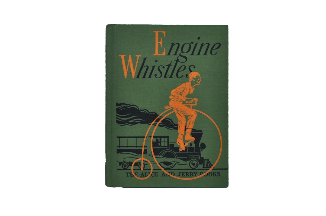 1942 Vintage Engine Whistles Alice and Jerry Book by Mabel O'donnell - Etsy
