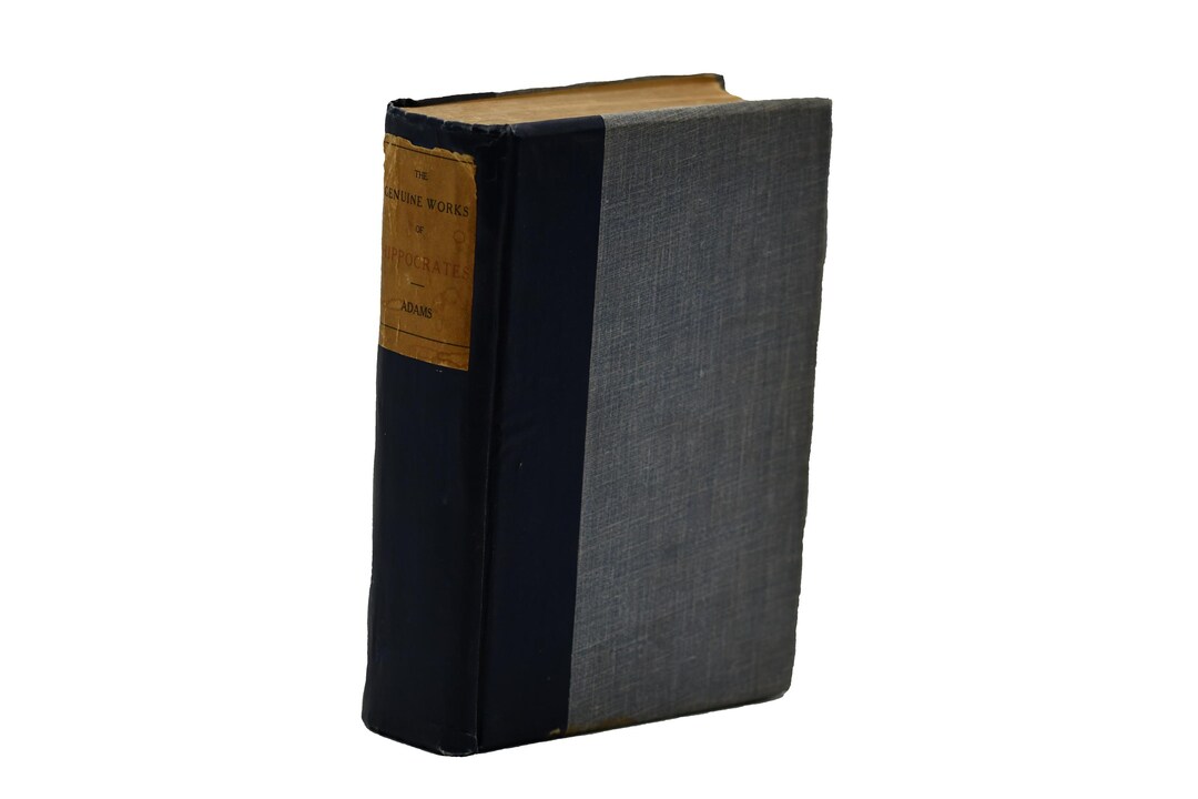 Antique Medical Book: Hippocrates' Works, Translated by Francis Adams ...