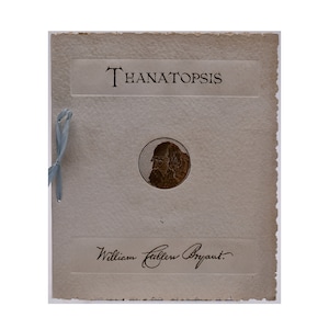 Rare 1877 Thanatopsis by William Cullen Bryant Poetry Gift Book - Etsy