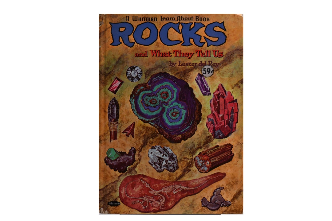 Vintage 1961 Rocks Book by Lester Del Rey, Pru Herric - Etsy