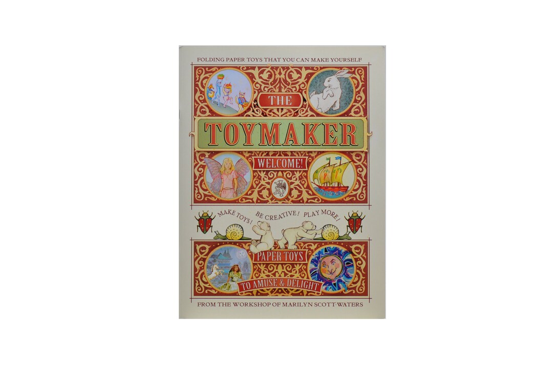 The Toy Maker 2004 Vintage Craft Book by Workshop of Marilyn Scott ...