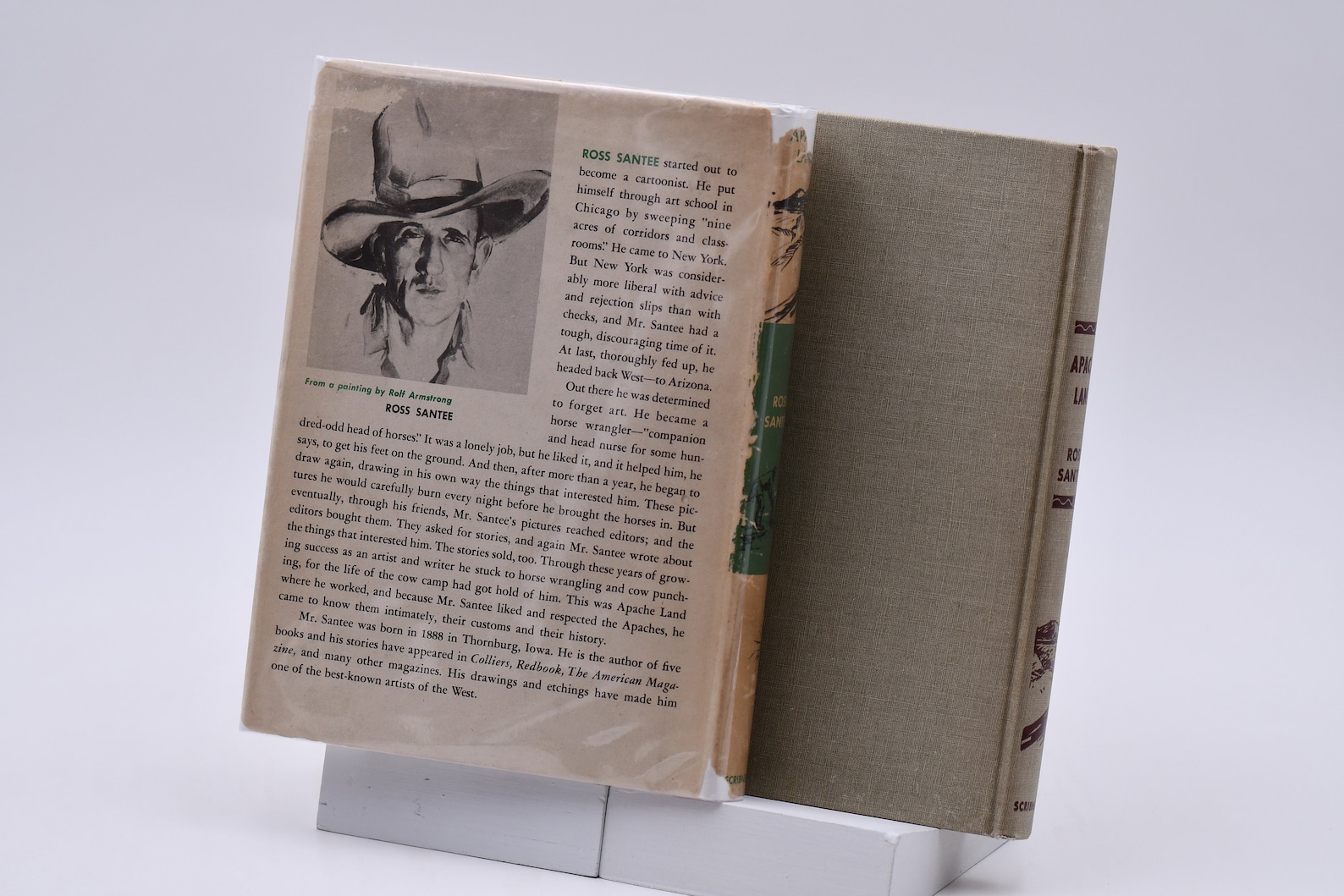 Apache Land Written & Illustrated by Ross Santee Vintage 1947 - Etsy