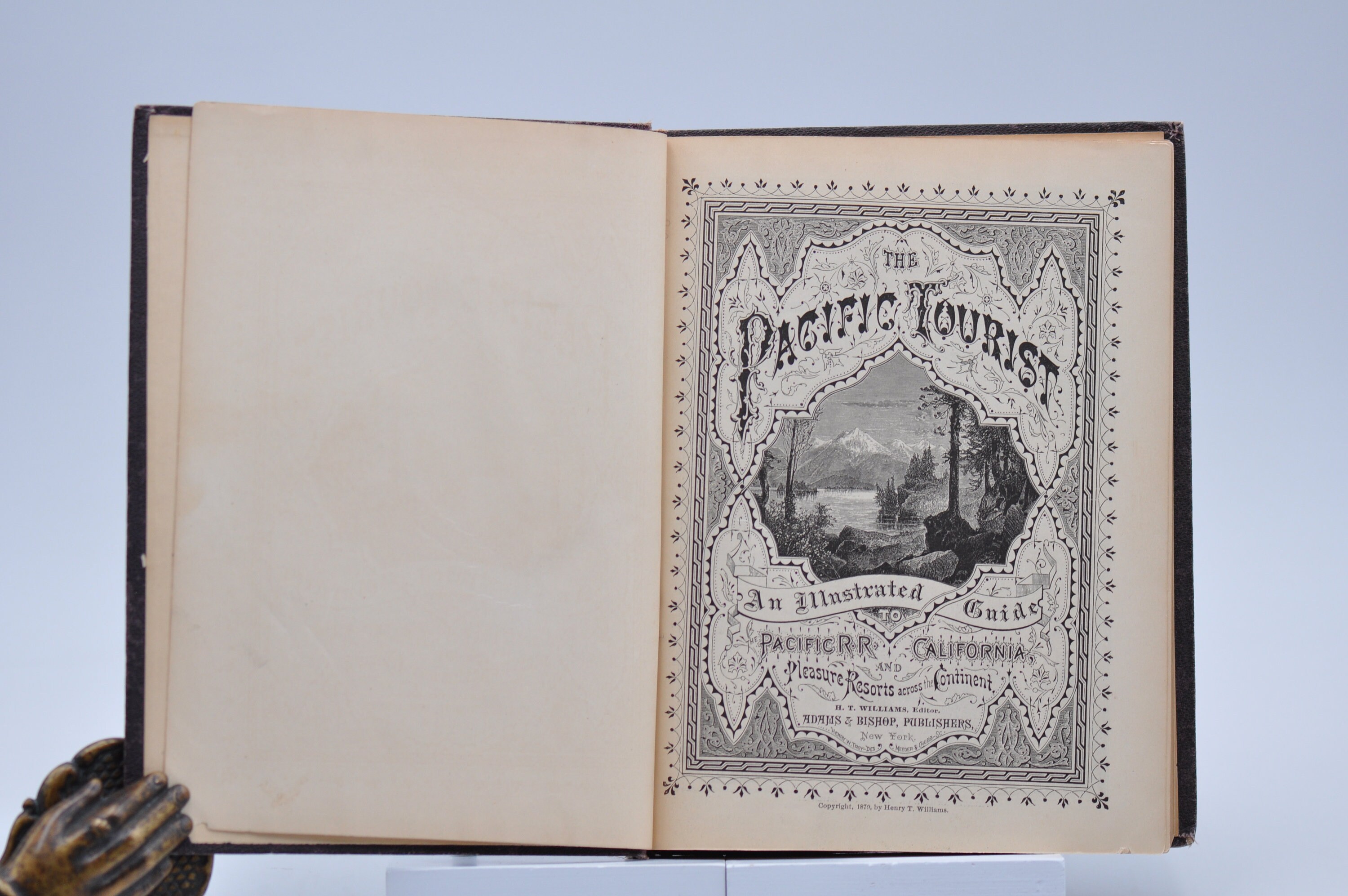 Williams Pacific Tourist and Guide Across the Continent, Illustrated ...