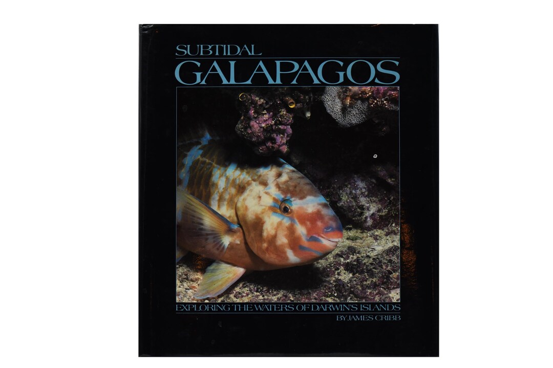 Vintage Galapagos Marine Life Book: James Cribb Photography, 1986 - Etsy
