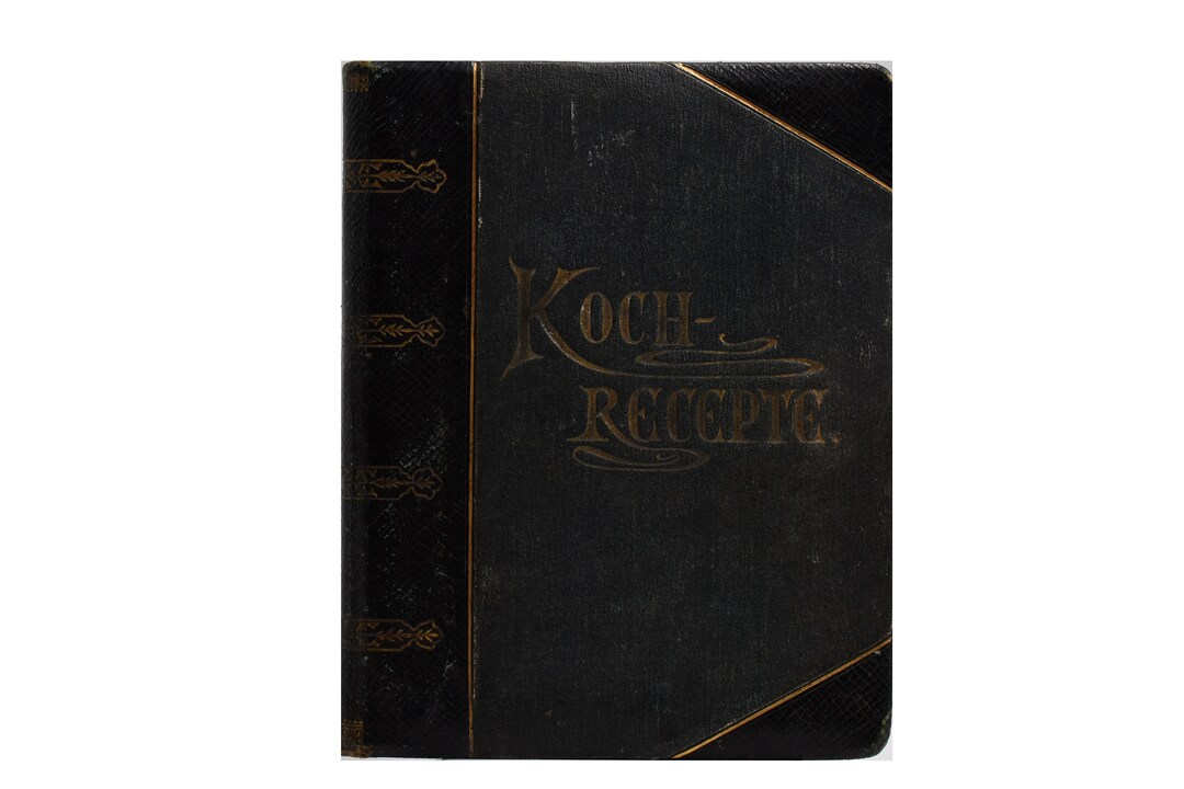 Antique German Handwritten Cookbook "koch – Recepte" (cooking Recipes ...