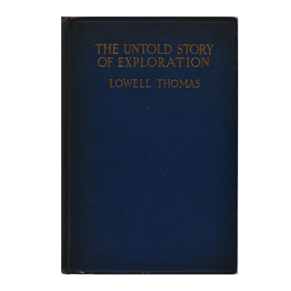 Lowell Thomas Books - Etsy