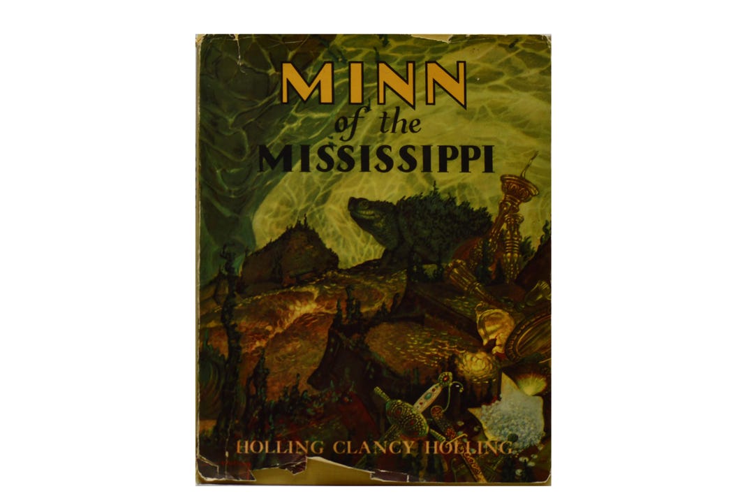 Vintage 1951 Minn of the Mississippi by Holling Clancy Holling Newbury ...