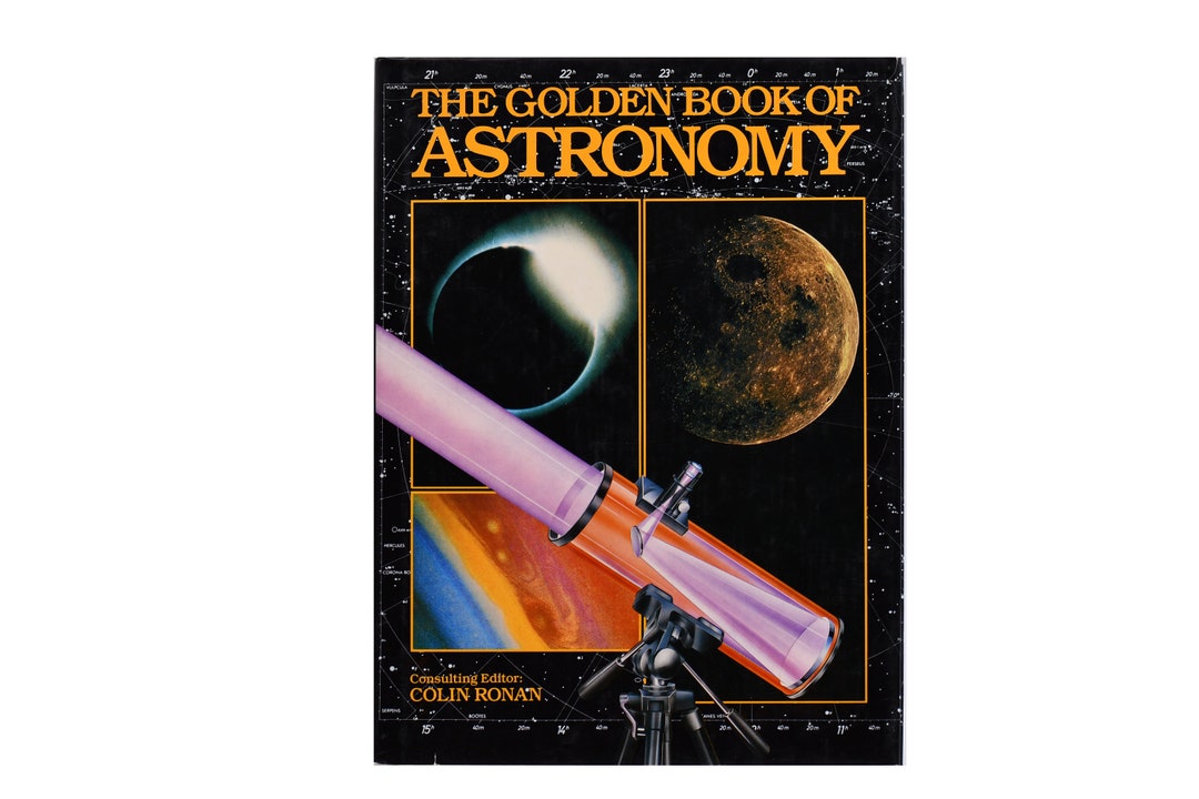 The Golden Book of Astronomy: Vintage 1984 Illustrated Edition - Etsy