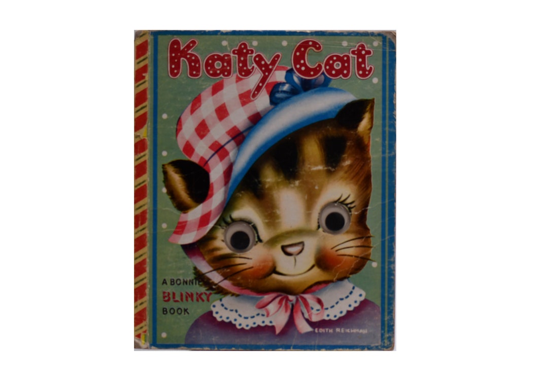 Katy Cat - A Bonnie Blinky Vintage 1950 Children's Book - Etsy