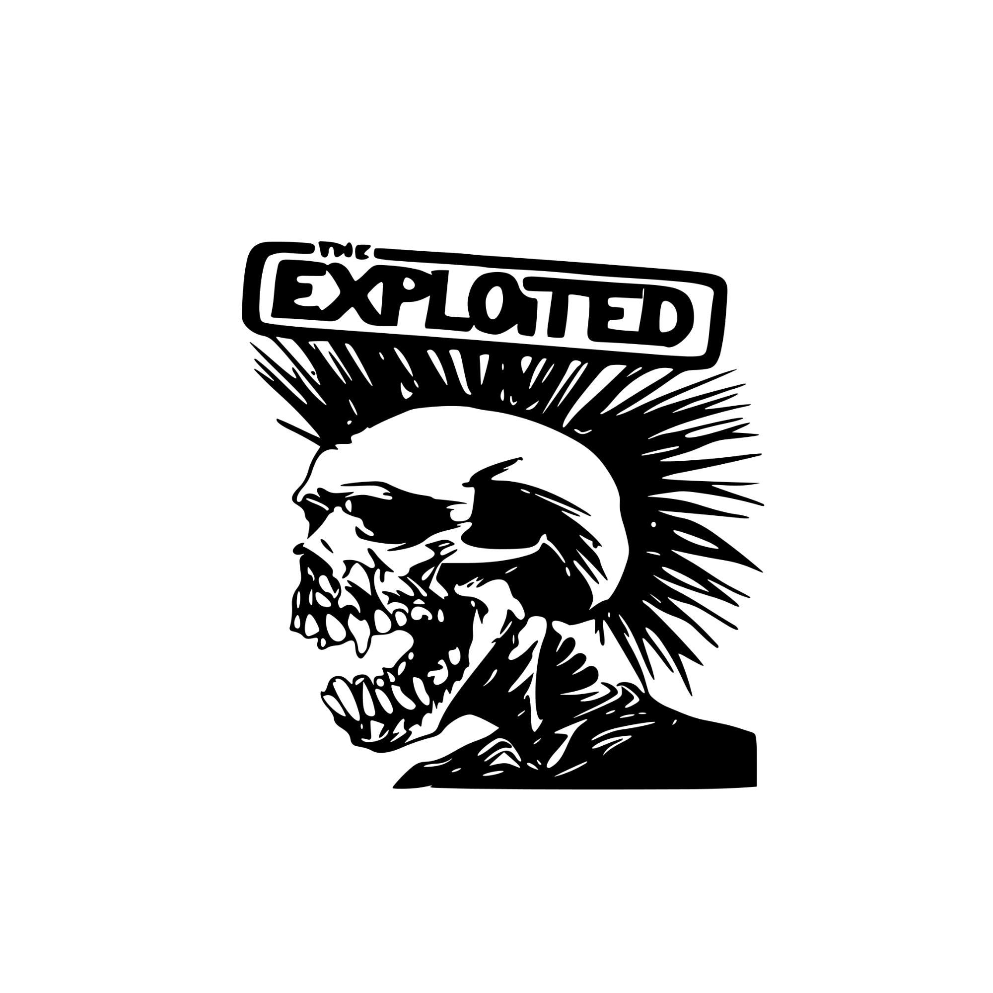 Punk Rock SVG Bundle | Rock Music Designs | Skull, Guitar, Band Logos ...