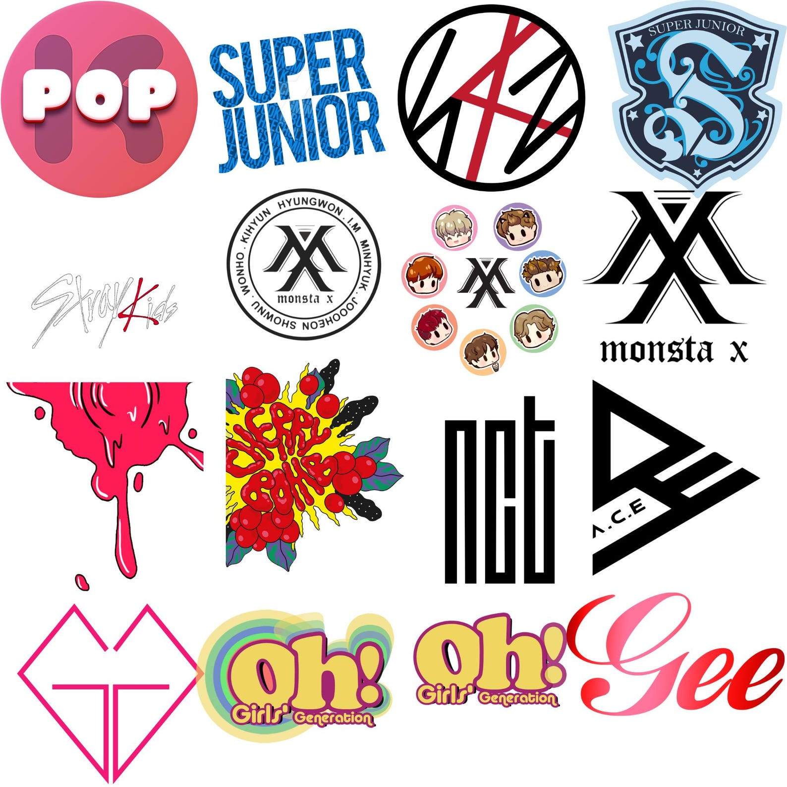 K-pop SVG Bundle: Fan Art Designs for Cricut & Silhouette (digital ...